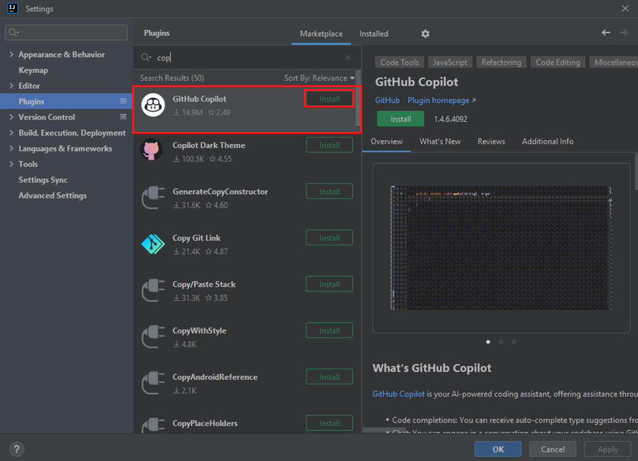 Granting Users Access to GitHub Copilot in IntelliJ/PyCharm – Walleye